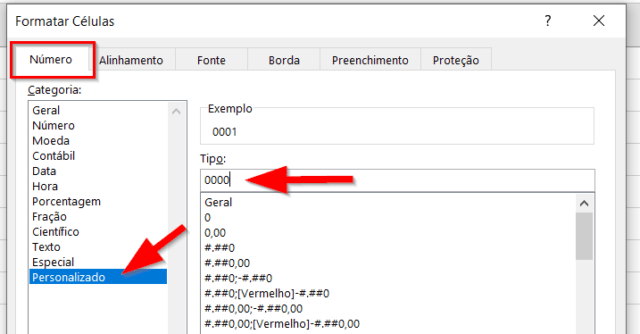 Sequência numérica condicional no Excel [MÉTODO 2]